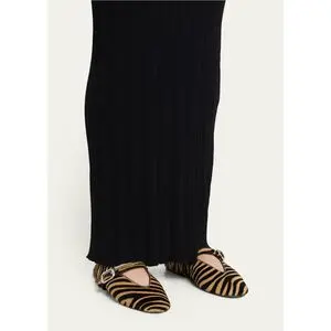 Le Monde Beryl Stella Calf Hair Ballerina Flats
