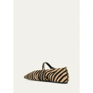 Le Monde Beryl Stella Calf Hair Ballerina Flats
