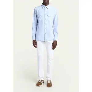 TOM FORD Slim-fit Corduroy Double-pocket Western Shirt