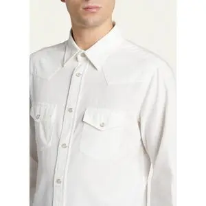TOM FORD Slim-fit Corduroy Double-pocket Western Shirt