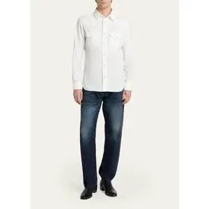 TOM FORD Slim-fit Corduroy Double-pocket Western Shirt
