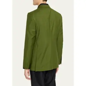 TOM FORD Wool Peak Lapel Single-breasted Sport Coat