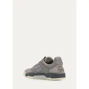 CHRISTIAN LOUBOUTIN Bsktball 1 Retro Mesh & Leather Sneakers