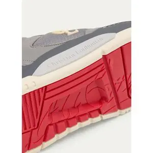 CHRISTIAN LOUBOUTIN Bsktball 1 Retro Mesh & Leather Sneakers