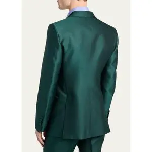 TOM FORD Wool Peak Lapel Modern Fit Single-breasted Sport Coat