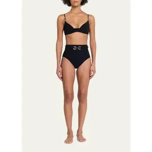 Zimmermann Mahon Trim Detail Two-piece Swimsuit