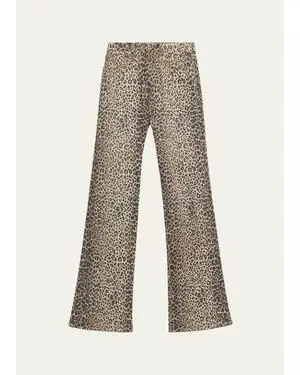 R13 Jane Wide-leg Jeans