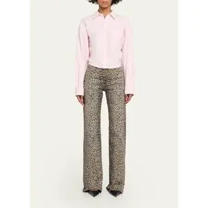 R13 Jane Wide-leg Jeans
