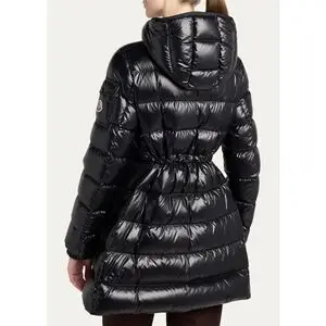 Moncler Courcelles Hooded Mid-length Down Jacket