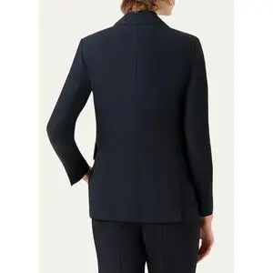 Akris Malik Cool Wool Single-breasted Jacket