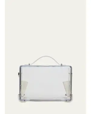 CHRISTIAN LOUBOUTIN Tactical Canopy Logo Briefcase