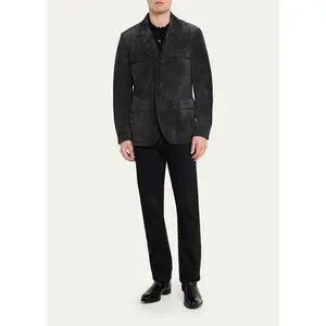 TOM FORD Suede Military Jacket