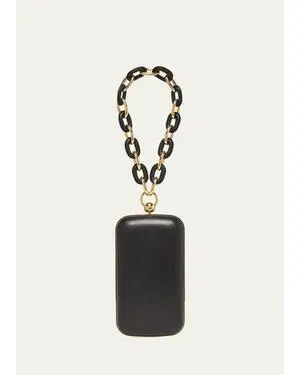Givenchy Wristlet Clutch Bag In Nappa Leather