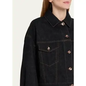 Brunello Cucinelli Boxy Denim Jacket
