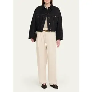 Brunello Cucinelli Boxy Denim Jacket