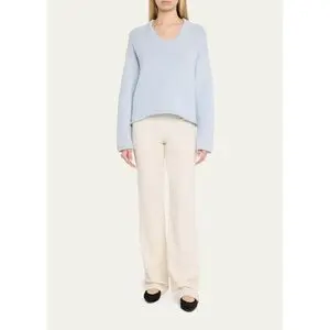 Loulou De Saison Derry Cashmere Scoop-neck Sweater