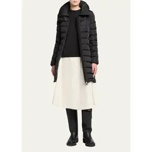 Moncler Kickstream High Waterproof Rain Boots - Black