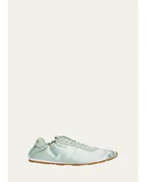 Miu Miu Satin Retro Runner Sneakers - Linfa