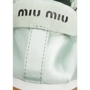 Miu Miu Satin Retro Runner Sneakers - Linfa
