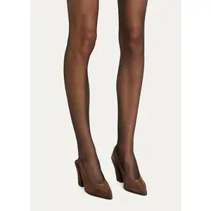 Prada 85mm Suede Slingback Pumps