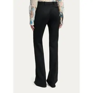 Alexander McQueen Bumster Wool Trousers