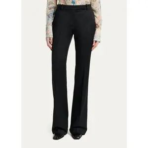 Alexander McQueen Bumster Wool Trousers