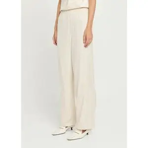 TOTEME Monogram Flannel Straight-leg Trousers