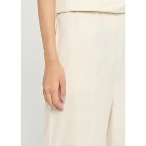 TOTEME Monogram Flannel Straight-leg Trousers