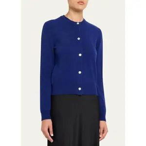JIL SANDER Wool Crewneck Cardigan