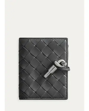 Bottega Veneta Andiamo Slim Bifold Leather Wallet