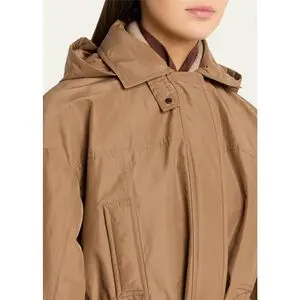 Brunello Cucinelli Hooded Water-resistant Jacket