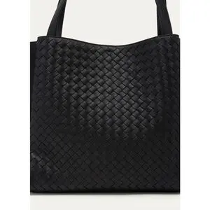 Bottega Veneta Corso Medium Leather Tote Bag - Deep Mahogany