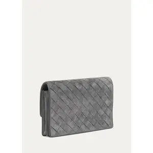 Bottega Veneta Andiamo Suede Wallet-on-chain