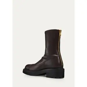 GIUSEPPE ZANOTTI 25mm Leather Combat Boots