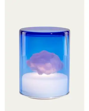 GREEN WOLF LIGHTING X Solange Azagury Partridge Cloud 5" Rechargeable Cordless Table Lamp - Blue Multi