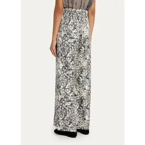 HEIRLOME X Angelica Morales Wide-leg Silk Trousers
