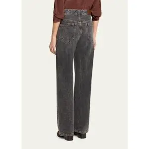 Brunello Cucinelli Mid-rise Straight-leg Pants