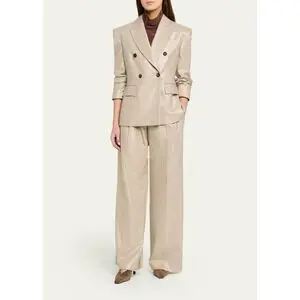 Brunello Cucinelli Loose Pleated Trousers