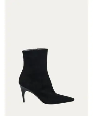 Balenciaga 90mm Suede Ankle Boots