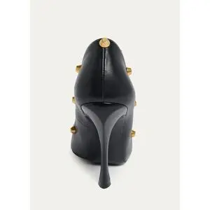 Balenciaga 110mm Studded Smooth Nappa Leather Pumps
