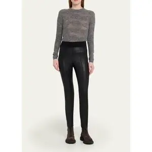 Brunello Cucinelli Silk-alpaca Open-knit Crewneck Sweater