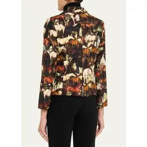 Libertine Take The Reins Silk Single-breasted Jacket