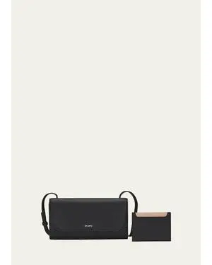 ORYANY The Mandy Flap Leather Crossbody Bag