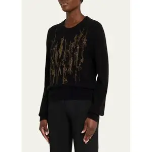 Libertine Crown Of Thorns Cashmere Crewneck Sweater