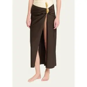 Simkhai Eiana Shell Midi Skirt
