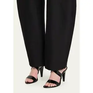 Alaïa 90mm Patent Leather Sandals