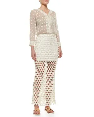Kobi Halperin Rafaella Ombré Flared Crop Jeans