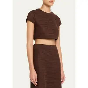 Simkhai Lidie Knit Crop Top