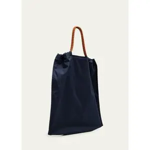 Plan C Cotton Shopping Tote Bag - Blue