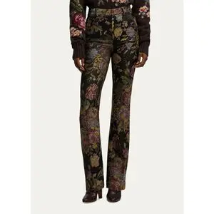 Ralph Lauren Wrigley Ii Floral Jacquard Pants